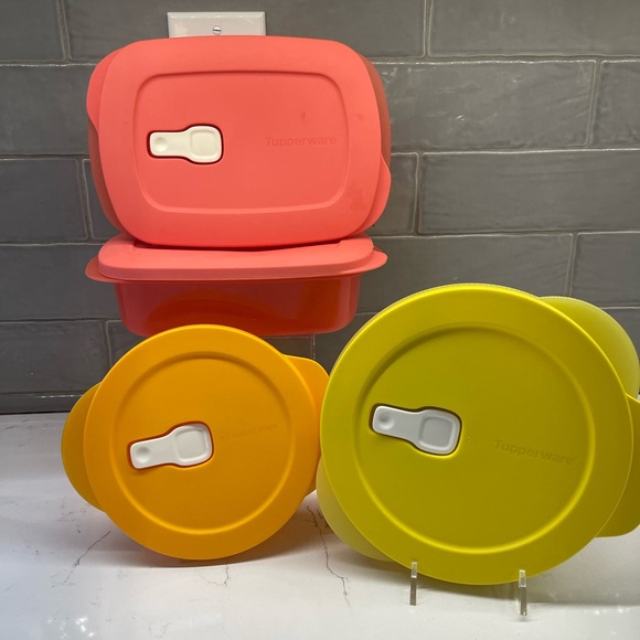 Tupperware | Kitchen | Nwt Tupperware Crystalwave Plus 4 Pc Set | Poshmark